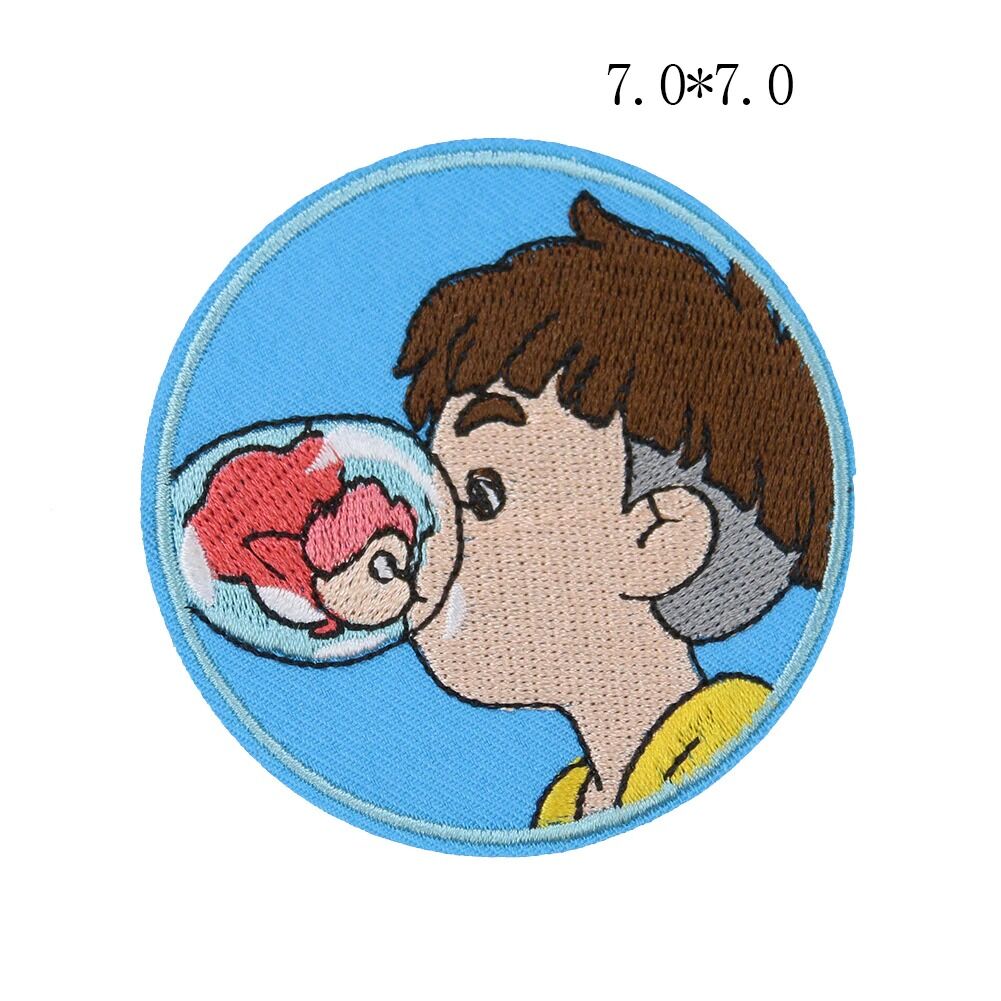 Ghibli Collections Patches For Clothes (42 Styles) - Ghibli Merch Store ...