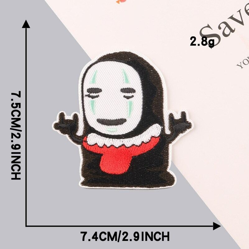 Ghibli Collections Patches For Clothes (42 Styles) - Ghibli Merch Store ...