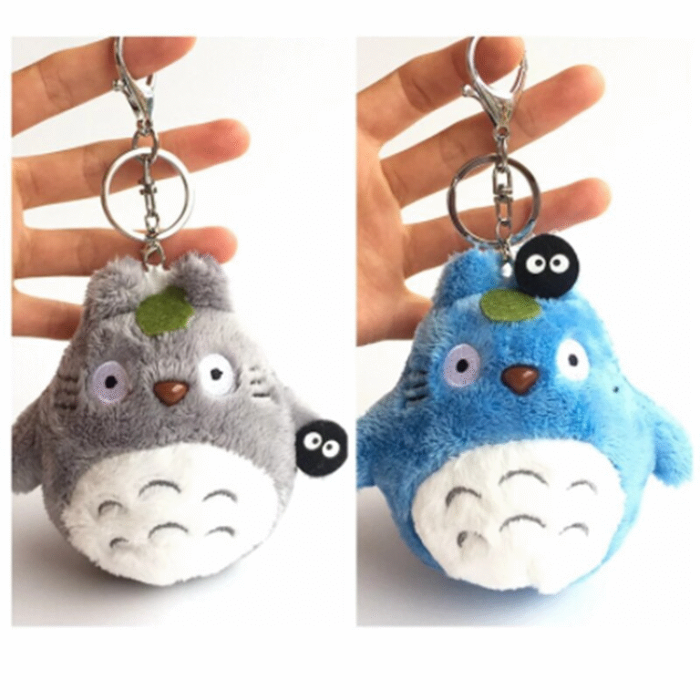 Mini 10cm My Neighbor Totoro Plush Keychain - Ghibli Merch Store ...