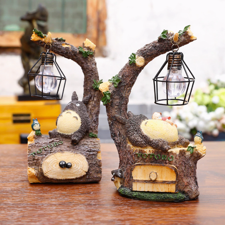Totoro Figures Model Toy LED Night Light - Studio Ghibli Merch Store ...