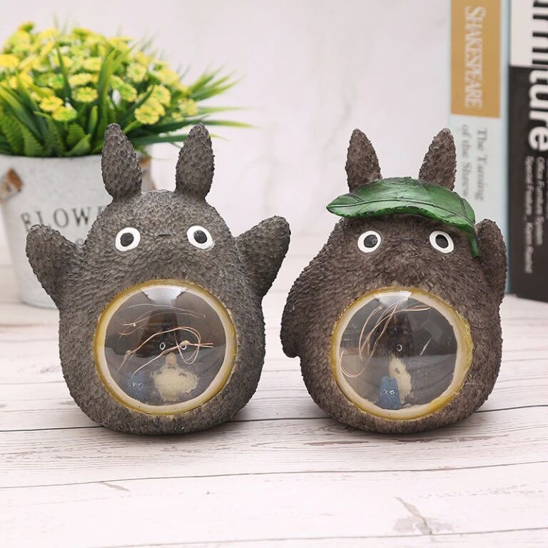 Totoro Figures Model Toy LED Night Light - Studio Ghibli Merch Store ...