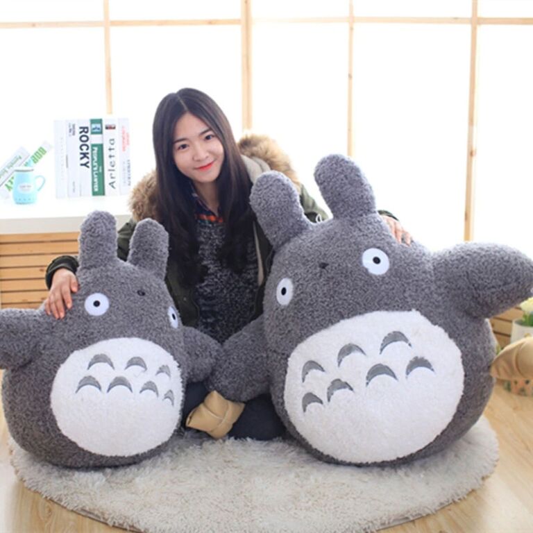 Japanese Totoro Plush Gray Amazing Gift 30 To 70cm (Large Totoro Plush ...