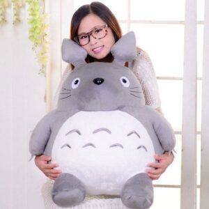 Totoro Plush Toys Soft Stuffed Animal Cartoon Pillow Cushion Cute Fat ...