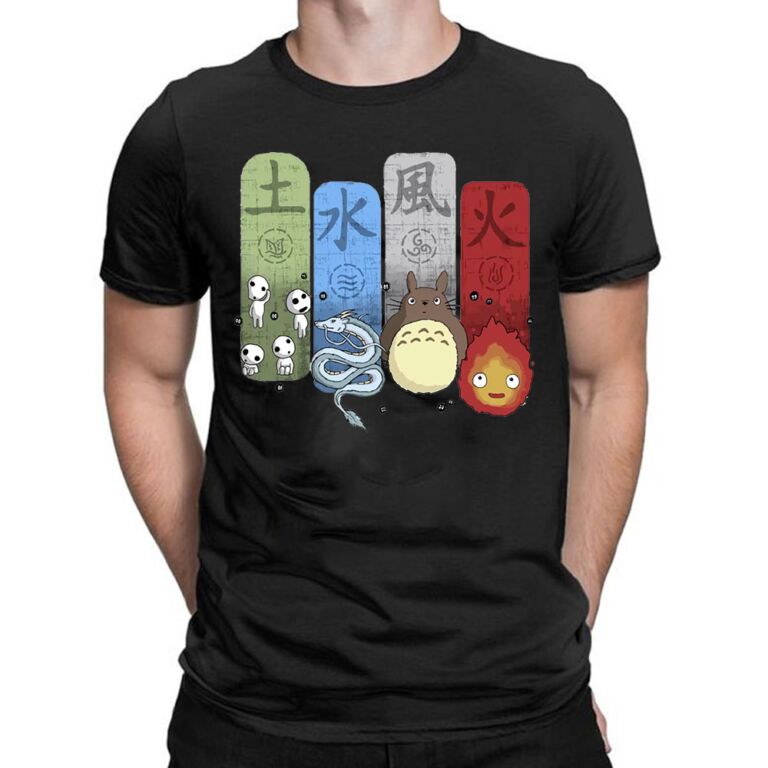 Studio Ghibli Elemental Short-Sleeve Unisex T-Shirt - Studio Ghibli ...