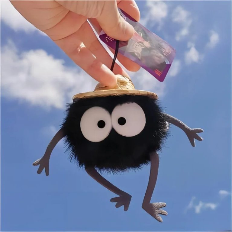 Anime Soot Sprite Window Cling Plush (3 Styles) | Ghibli Merch Store