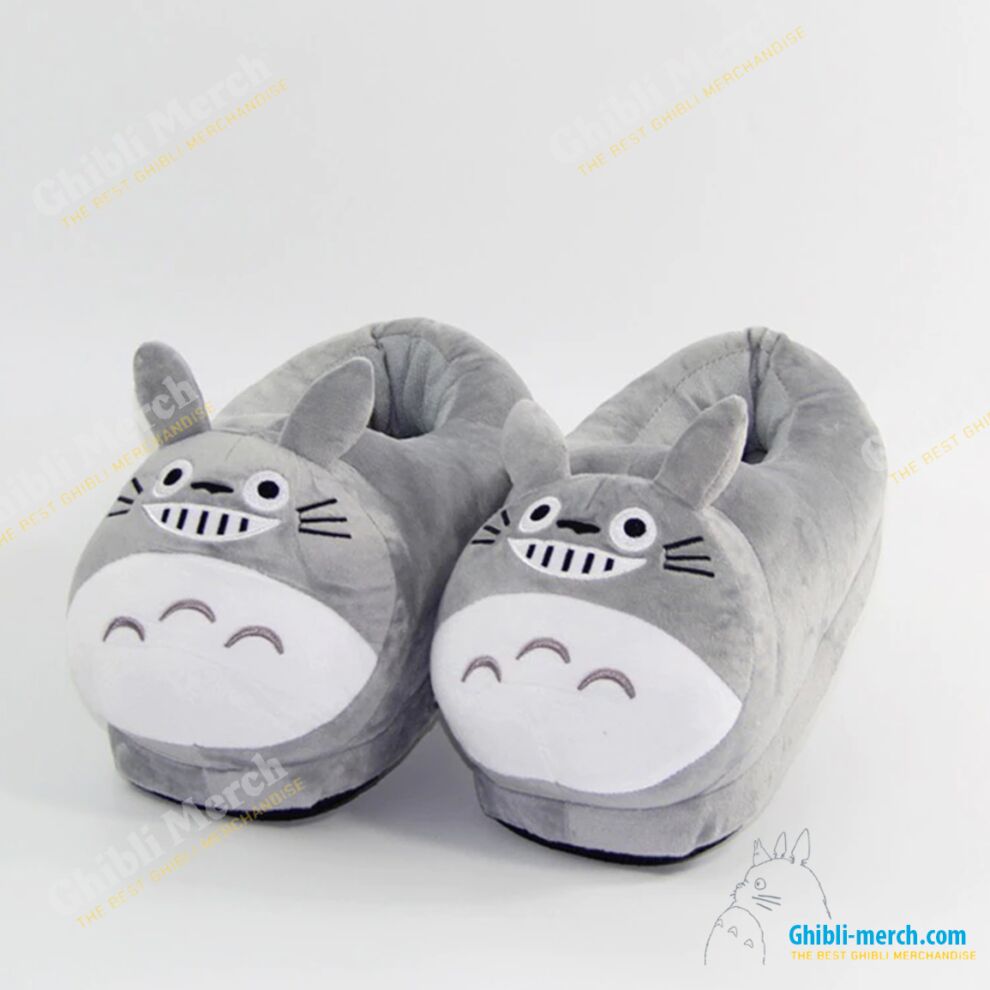 My Neighbor Totoro Winter Slippers Plush Toy - Studio Ghibli Merch ...