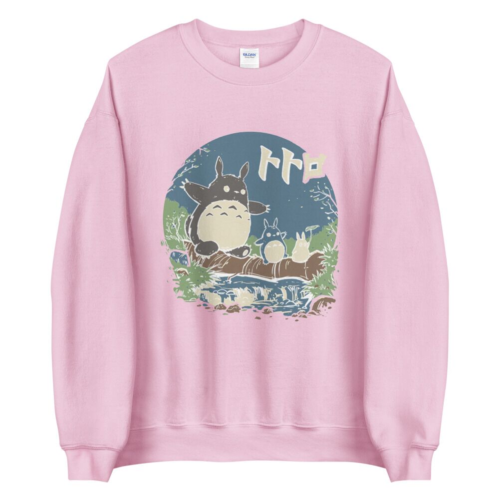 Totoro And Ponyo Cute Sweatshirt - Studio Ghibli Merch Store | Ghibli ...