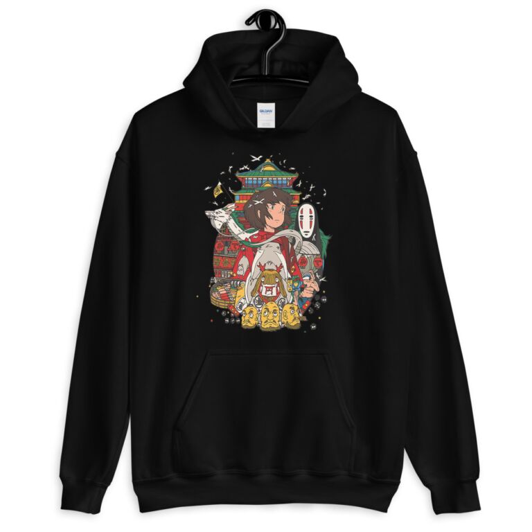 Ghibli Chibi Characters Collections Cute Hoodie - Studio Ghibli Merch ...
