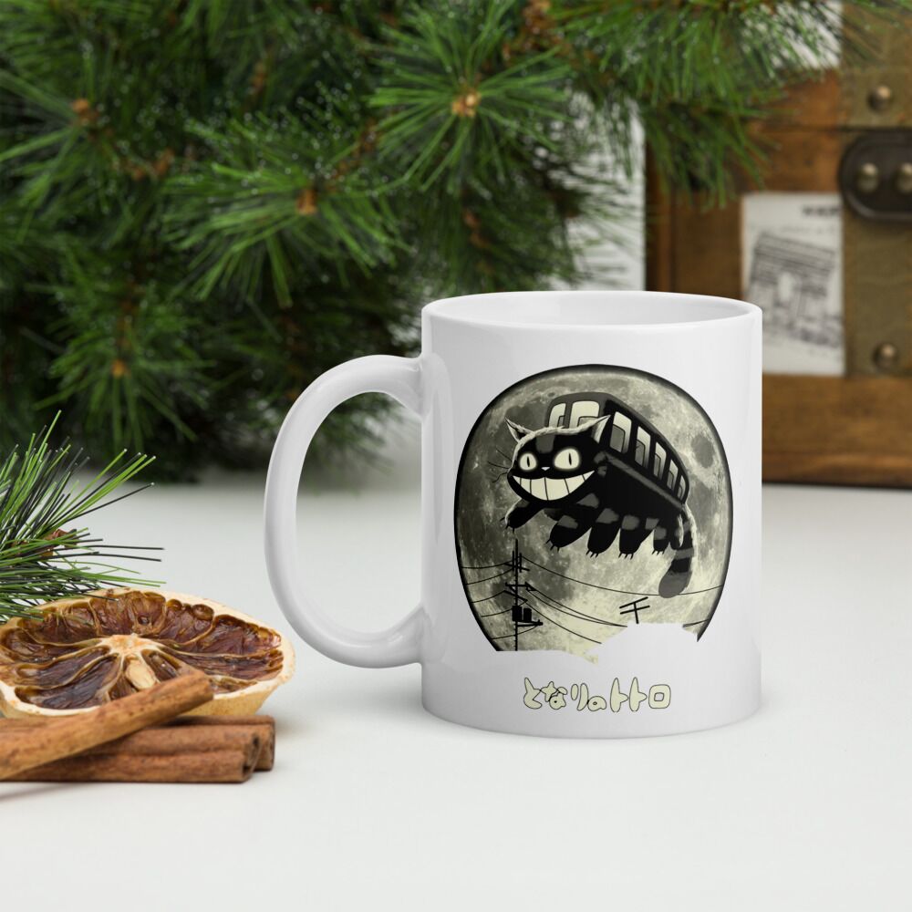Studio Ghibli Elemental White Glossy Mug - Ghibli Merch Store ...