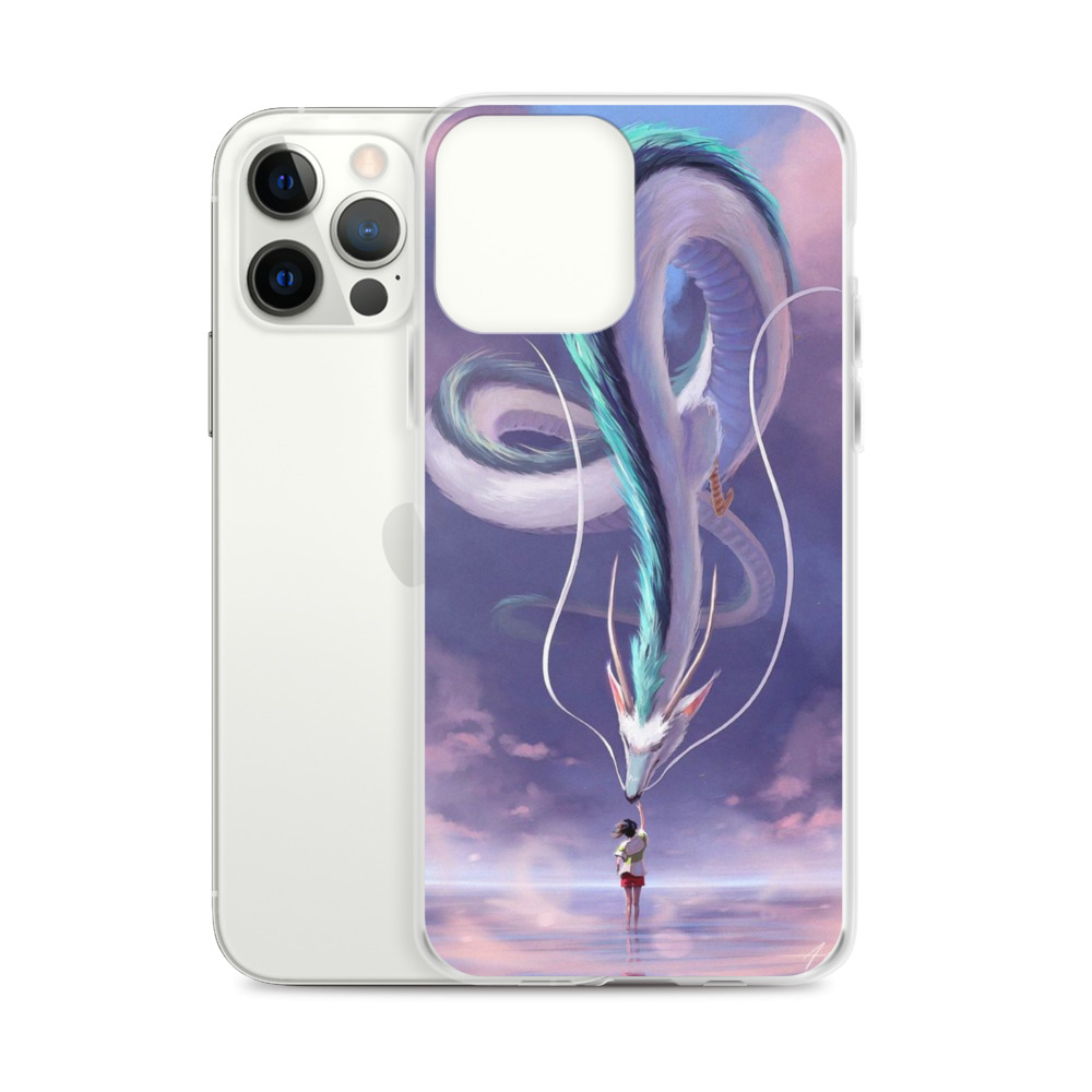 Chihiro And Haku Dragon IPhone Case (iPhone 7 To IPhone 16 Series)