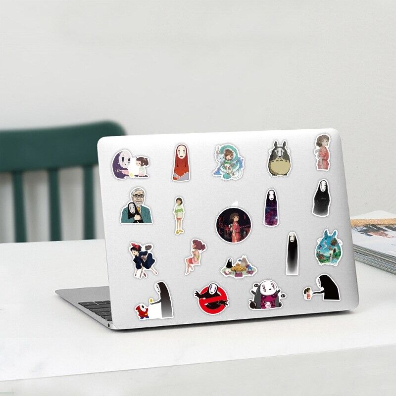 Spirited Away No Face Sticker And Friends Waterproof New 2022