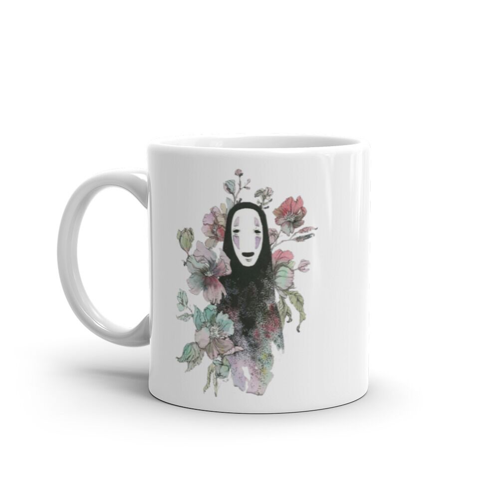Spirited Away No Face Flower Mug - Ghibli Merch Store - Official Studio ...