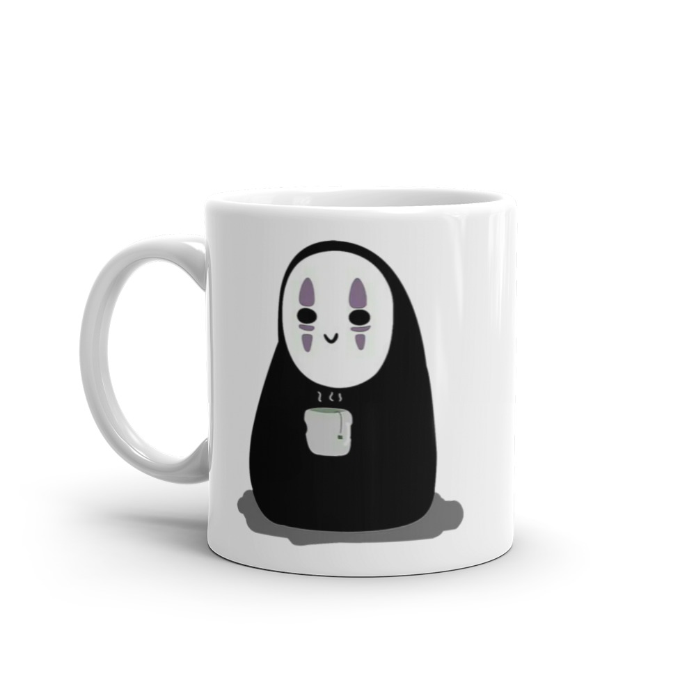 Spirited Away Mug Kaonashi No Face Drinking Tea - Ghibli Merch Store ...