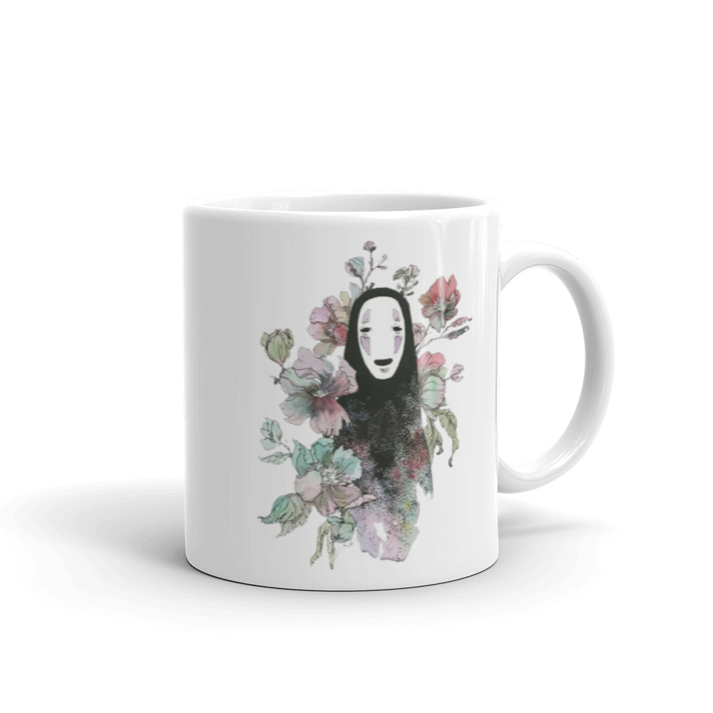 Spirited Away No Face Flower Mug - Ghibli Merch Store - Official Studio ...