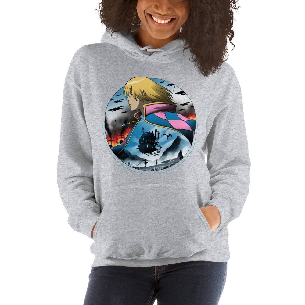 Howl’s Moving Castle Hoodie The Journey - Ghibli Merch Store - Official ...