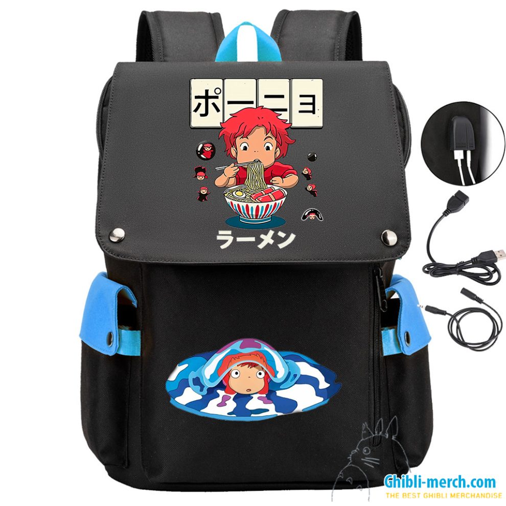 Studio Ghibli Ponyo First Ramen Backpack | Ghibli Merch Store