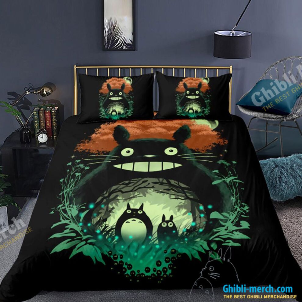 Studio Ghibli Totoro Dance Tree Grows Up Bedding Set - Studio Ghibli ...