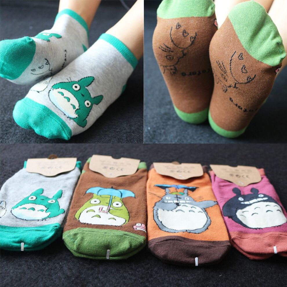 My Neighbor Totoro Socks 7 Colors New 2023 | Ghibli Merch Store
