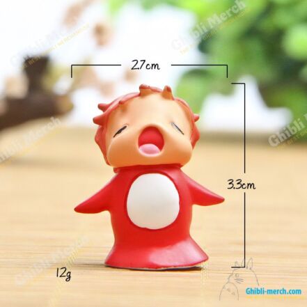Studio Ghibli Ponyo Figure Set 4pcs Cute HOT - Ghibli Merch Store ...