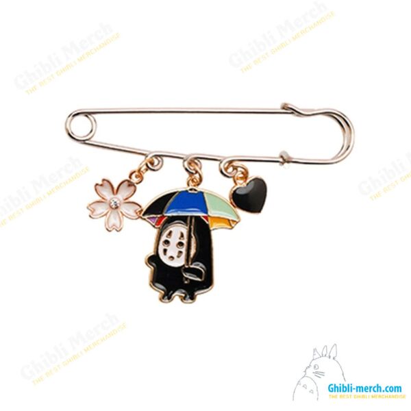 Studio Ghibli Brooch (No-Face And Totoro Pin) | Ghibli Merch Store ...