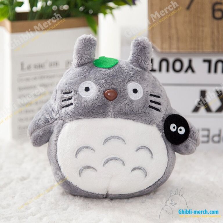 Totoro Mini Plush Super Soft For Sale (Grey Color) - Ghibli Merch Store ...