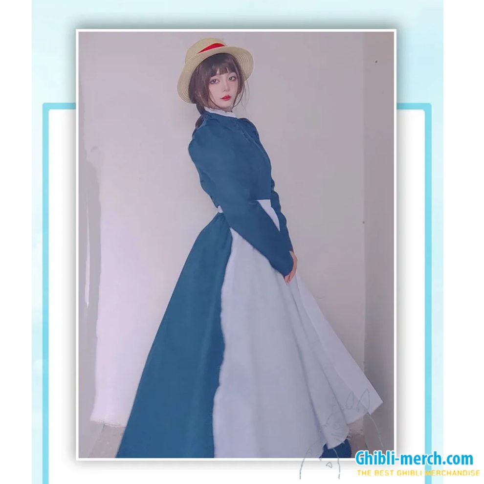 Howls Moving Castle Sophie Hatter Costume Long Dress
