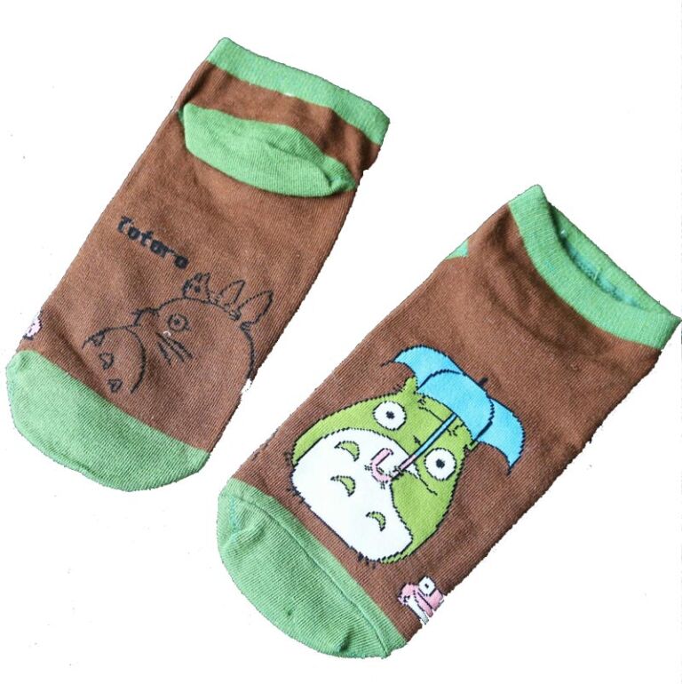 My Neighbor Totoro Socks 7 Colors New 2023 | Ghibli Merch Store