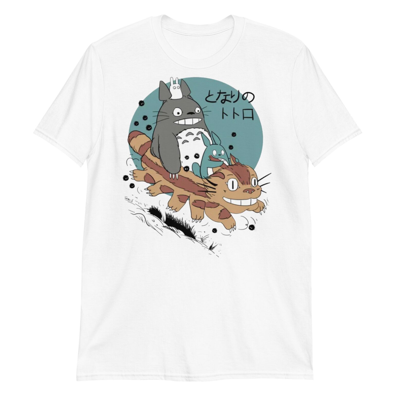 Totoro Riding Catbus Unisex T-Shirt - Ghibli Merch Store - Official ...