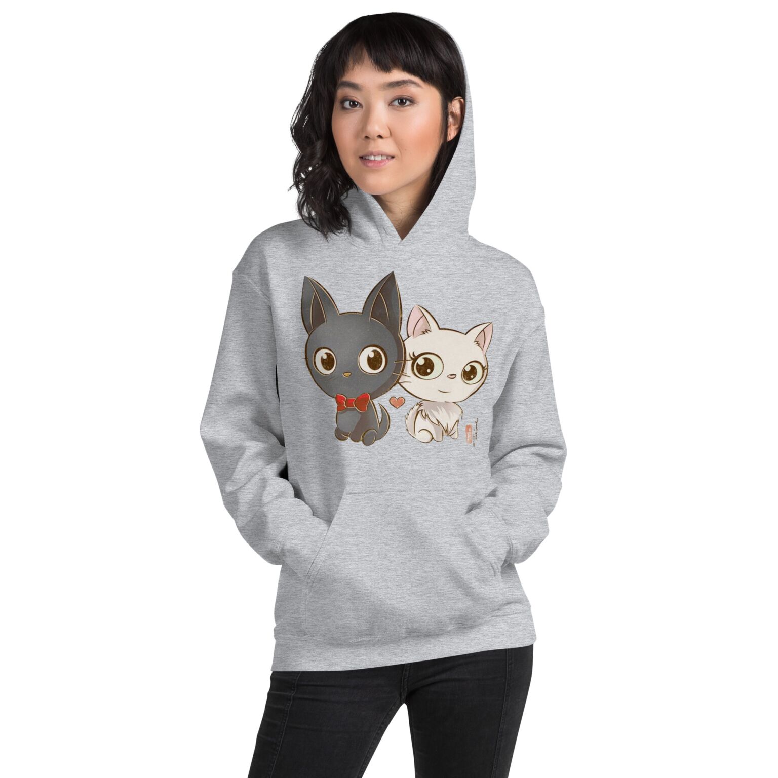 Jiji And Lily Chibi Style Hoodie - Ghibli Merch Store - Official Studio ...