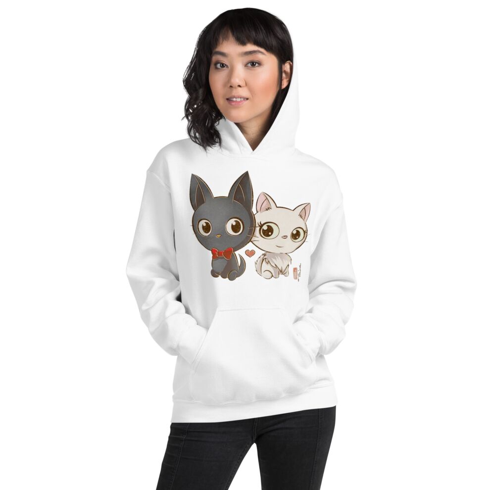 Jiji And Lily Chibi Style Hoodie - Ghibli Merch Store - Official Studio ...