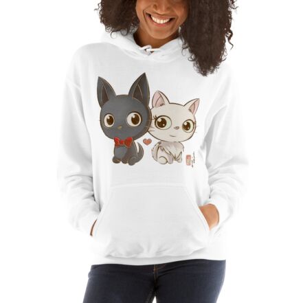 Jiji And Lily Chibi Style Hoodie - Ghibli Merch Store - Official Studio ...