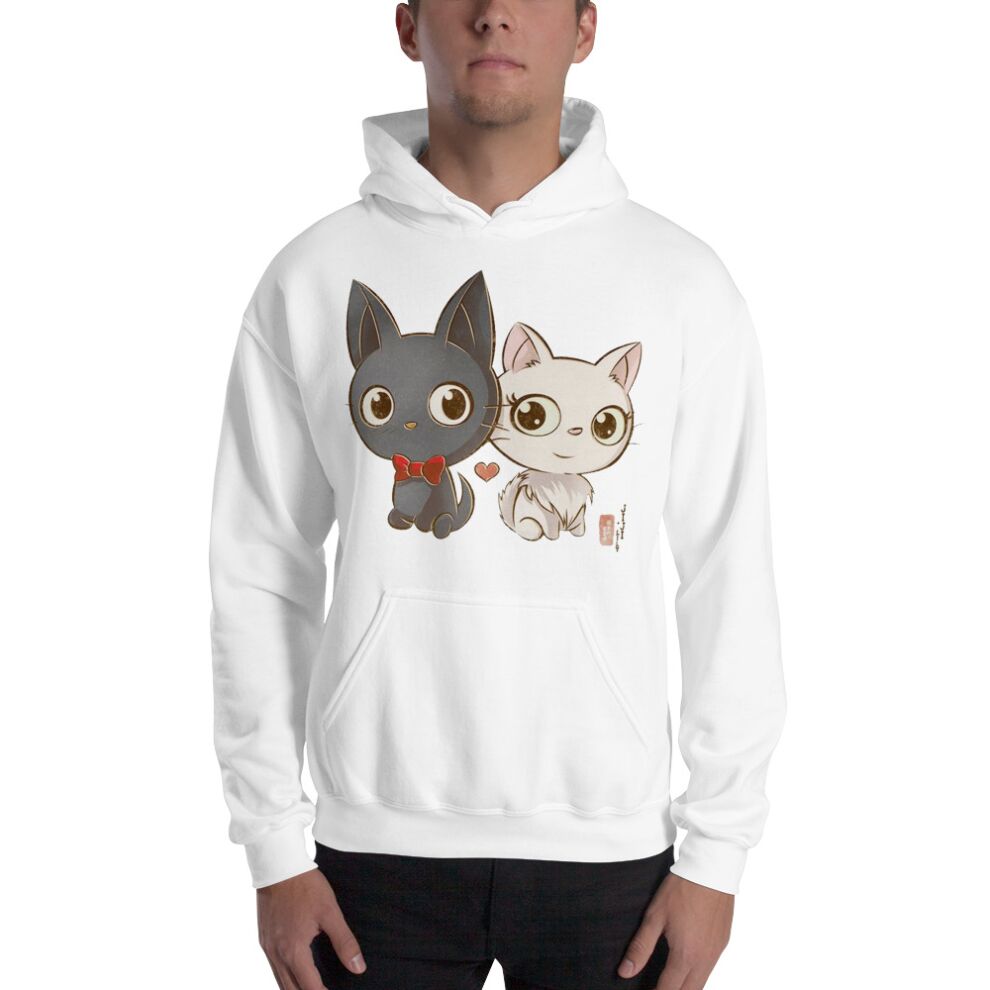 Jiji And Lily Chibi Style Hoodie - Ghibli Merch Store - Official Studio ...