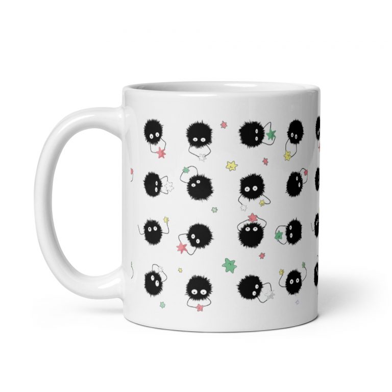 Spirited Away Susuwatari Soot Sprites Mug - Ghibli Merch Store ...