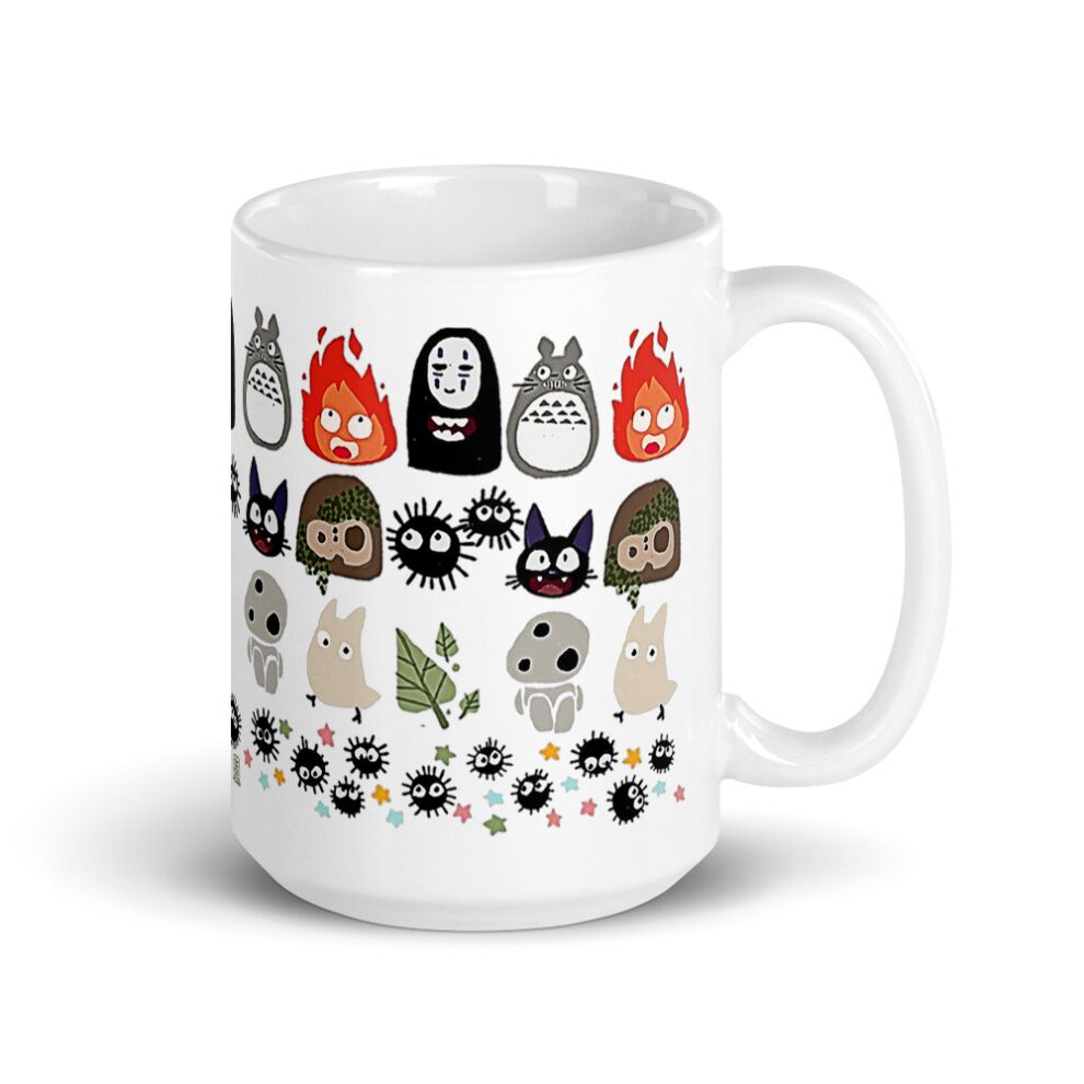 Studio Ghibli Main Characters Mug - Ghibli Merch - The Best Store For ...