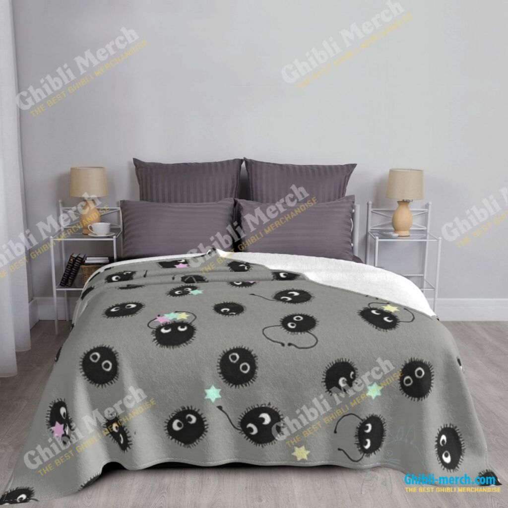 Soot Sprite Blanket For Sale - Ghibli Merch Store - Official Studio ...
