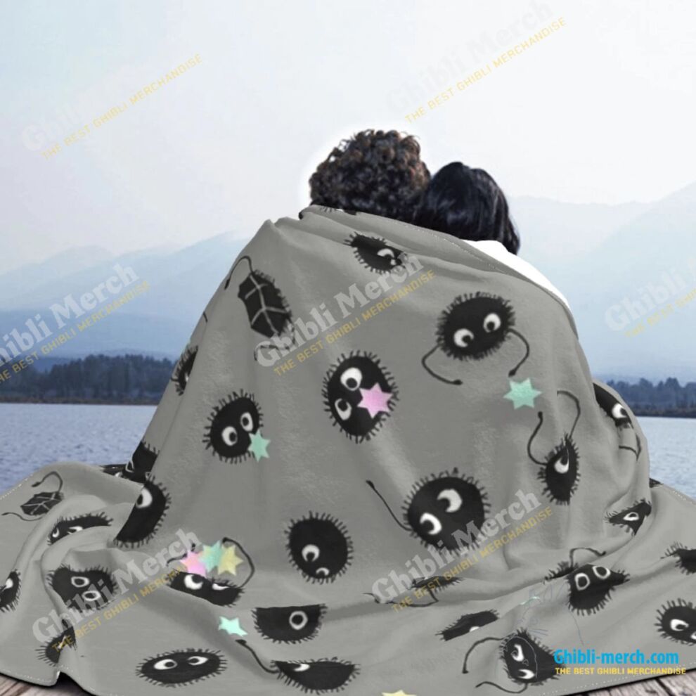 Soot Sprite Blanket For Sale - Ghibli Merch Store - Official Studio ...
