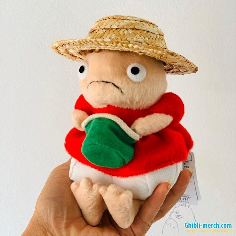 Ponyo Plush Toy 16cm With Bucket Hat | Ghibli Merch Store
