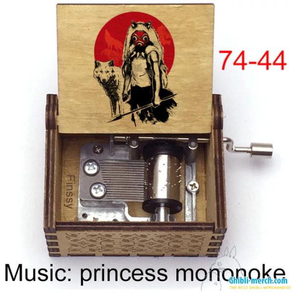 Princess Mononoke Music Box Amazing Gift Idea - Ghibli Merch Store ...