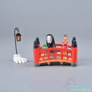 Spirited Away No Face Statue Set: No Face, Chihiro, Haku, Yubaba ...