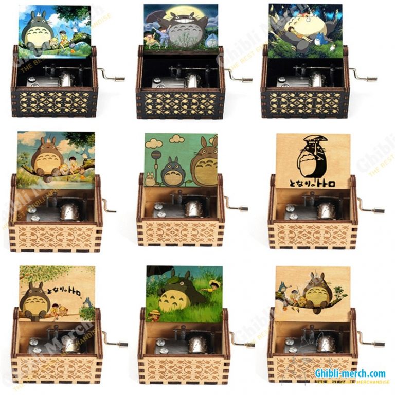 Totoro Music Box Amazing Gift Idea Christmas - Ghibli Merch Store ...