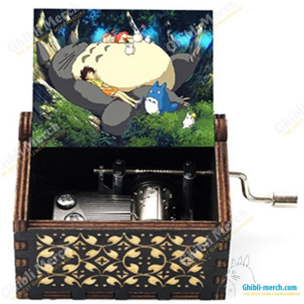 Totoro Music Box Amazing Gift Idea Christmas - Ghibli Merch Store ...