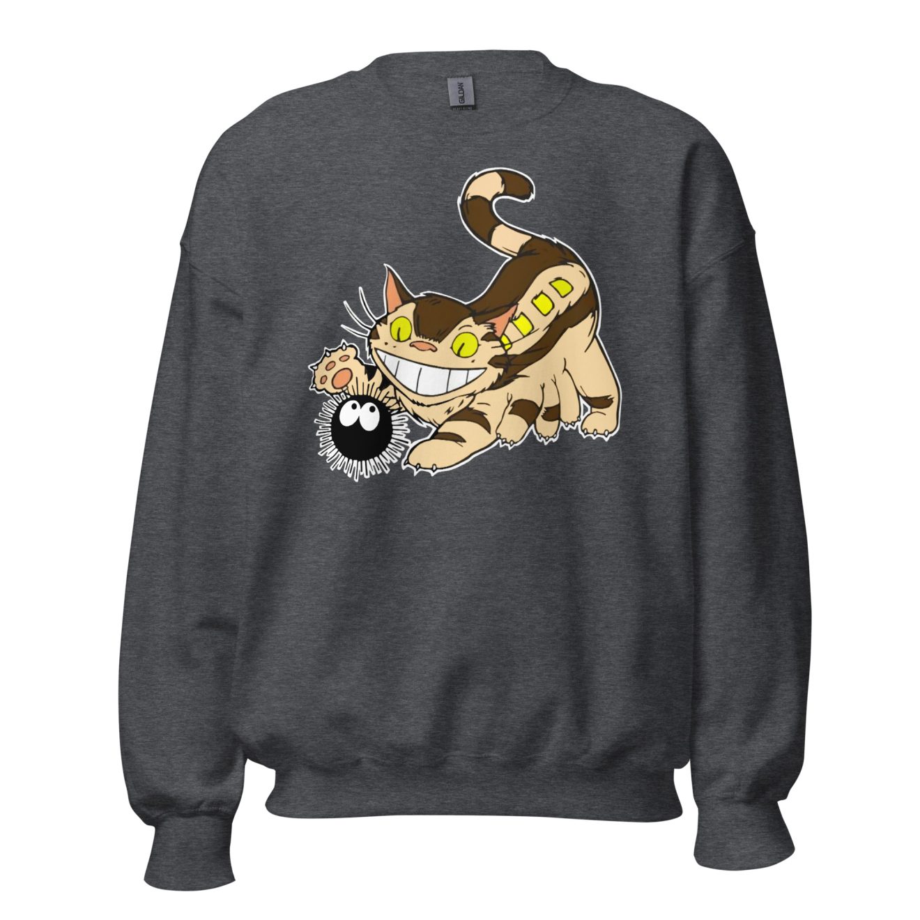 Cat Bus And Soot Sprite Unisex Sweatshirt - Studio Ghibli Merch Store ...