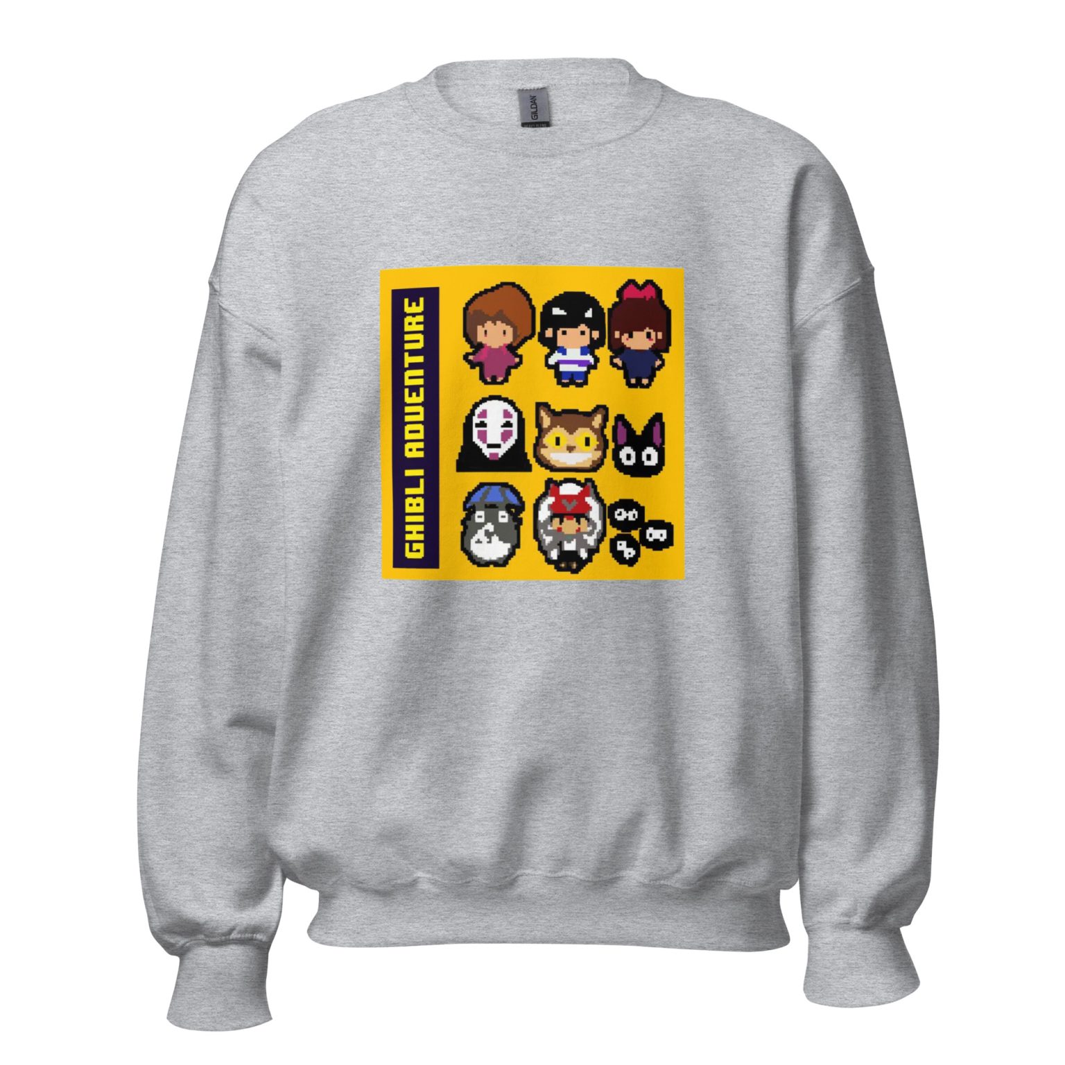 8 BIT Ghibli Adventures Sweatshirt - Studio Ghibli Merch Store ...