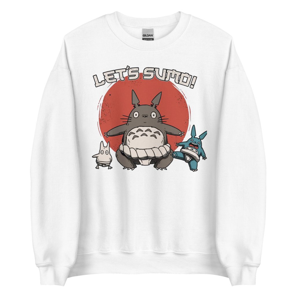 Totoro Let's Sumo Unisex Sweatshirt - Studio Ghibli Merch Store ...