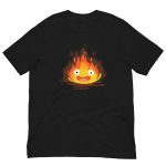 Howl's Moving Castle Big Calcifer Unisex T-Shirt - Ghibli Merch Store ...