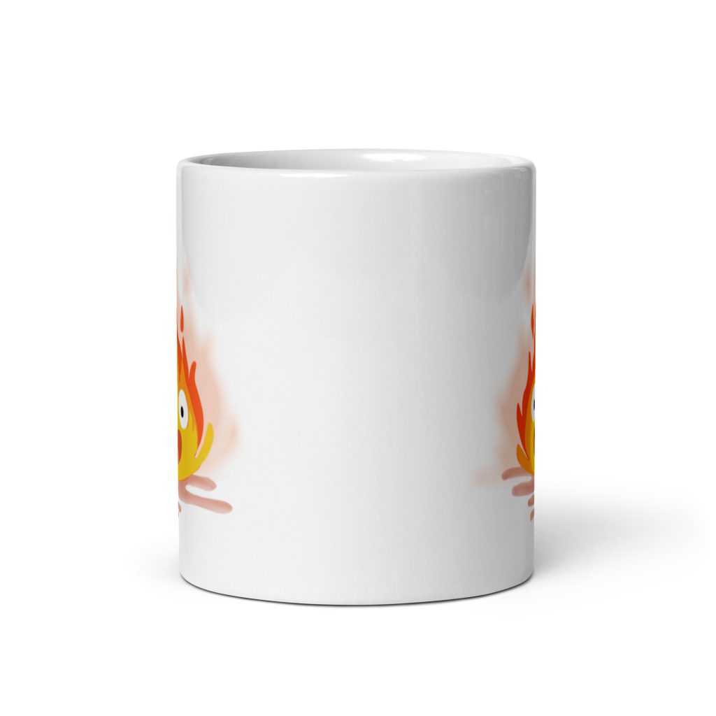 Howl's Moving Castle Calcifer Funny Mug - Ghibli Merch Store - Official ...