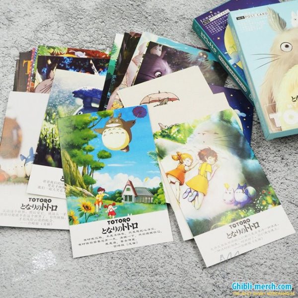 Hayao Miyazaki Ghibli Postcards Collectible 30 Pcs/Set - Ghibli Merch ...