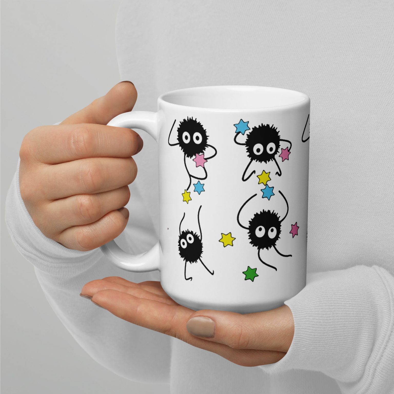 Spirited Away Inspired Soot Coffee Mug - Ghibli Merch Store - Official ...