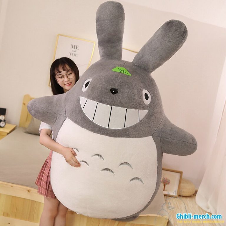 [75cm] Life Size Totoro Plushi So Cute And Soft | Studio Ghibli Merch Store