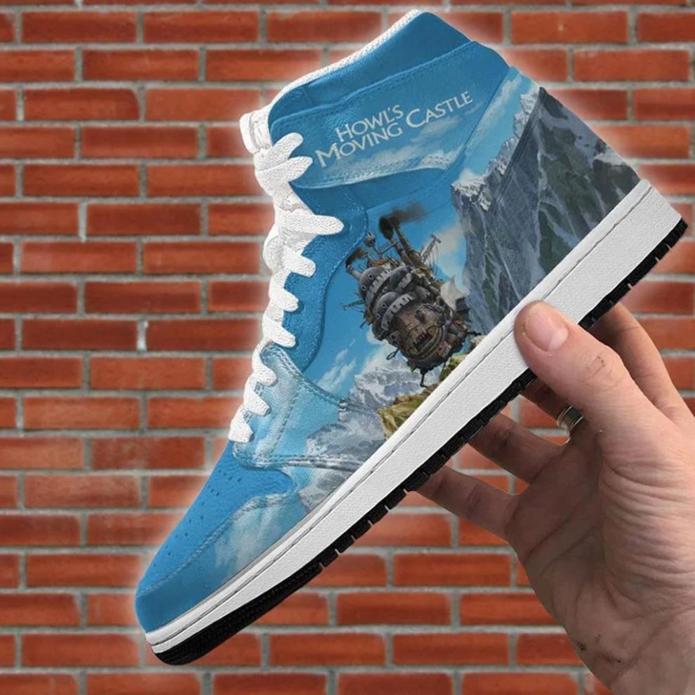 Howl's Moving Castle Shoes Custom JD Sneakers - Ghibli Merch - The Best ...